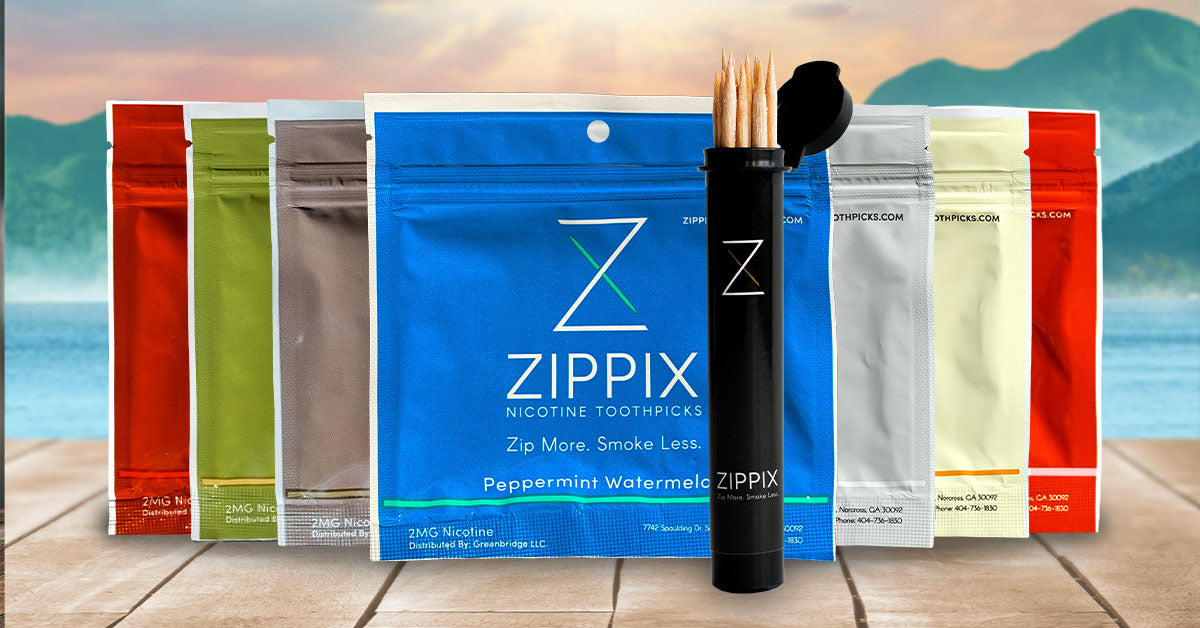 Zippix Nicotine Toothpicks - Zip More, Smoke Less
