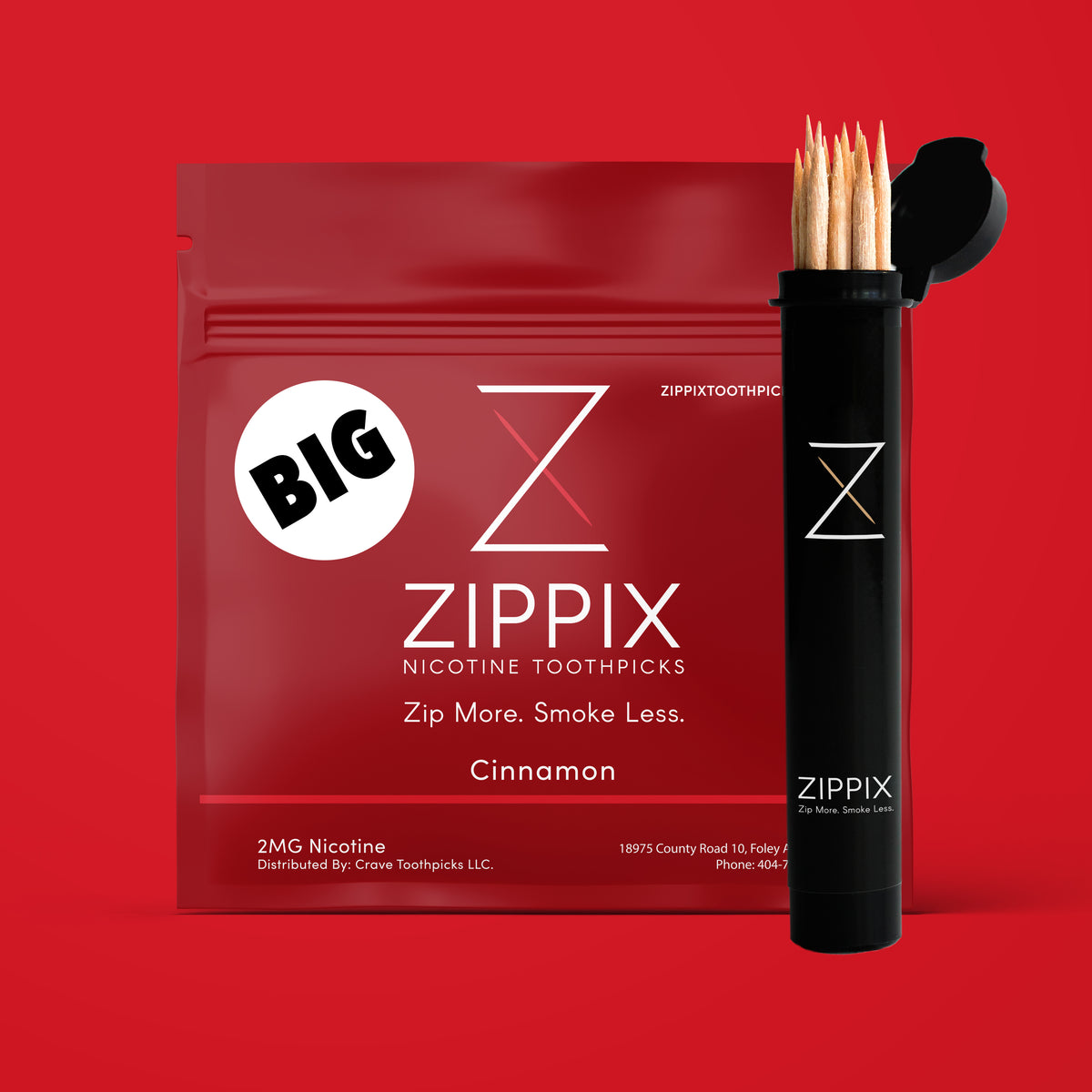 Nicotine Infused Toothpicks – Zippix Nicotine Toothpicks