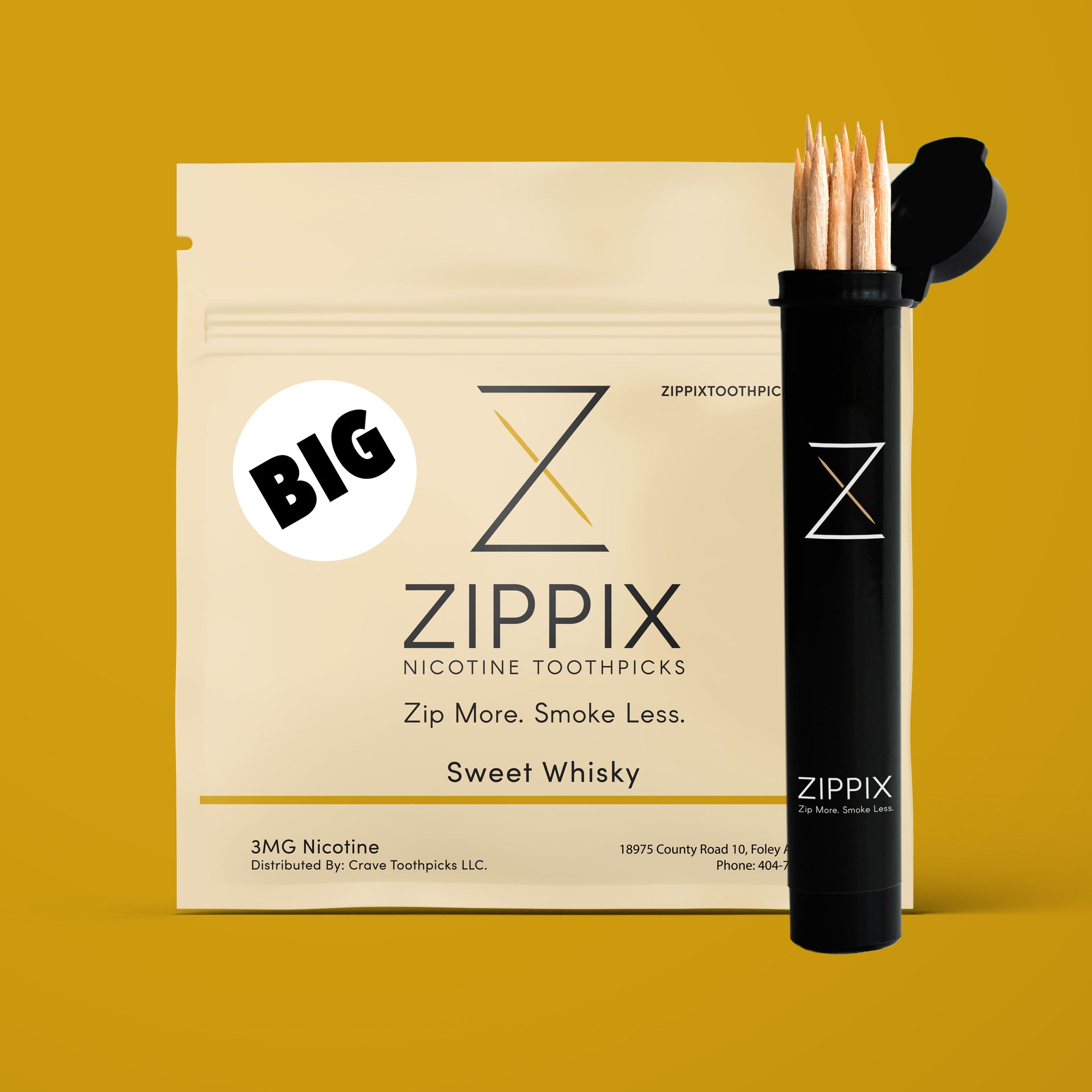 Nicotine Infused Toothpicks – Zippix Nicotine Toothpicks