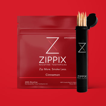 Zippix Nicotine Toothpicks - Zip More, Smoke Less