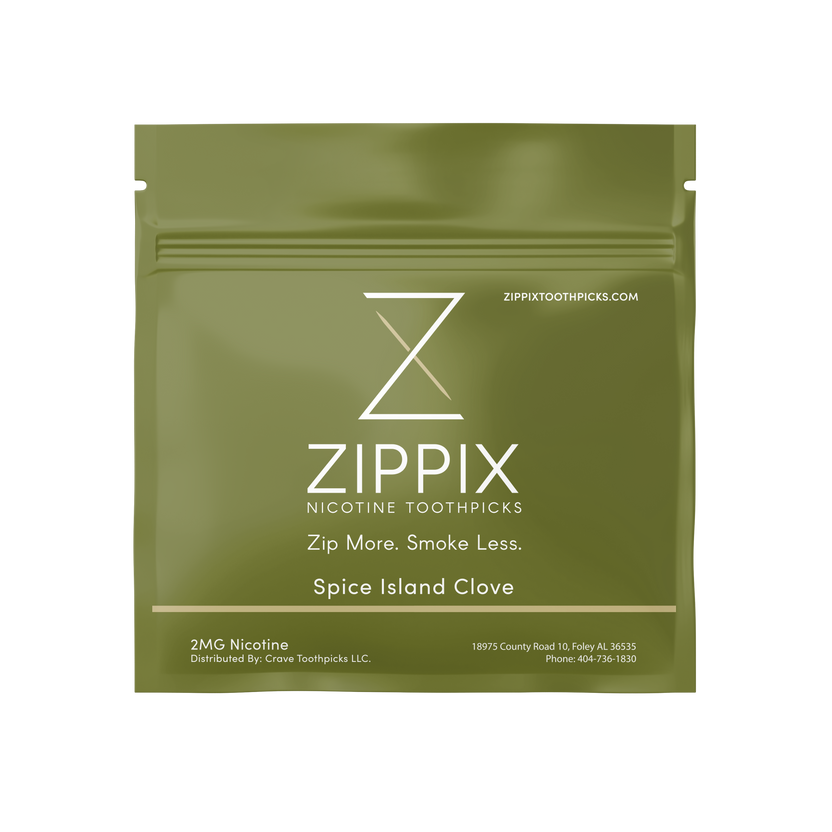 Zippix (20 Count) Nicotine Toothpicks – Zippix Nicotine Toothpicks