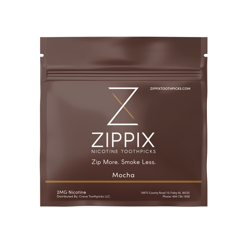 Zippix (20 Count) Nicotine Toothpicks – Zippix Nicotine Toothpicks