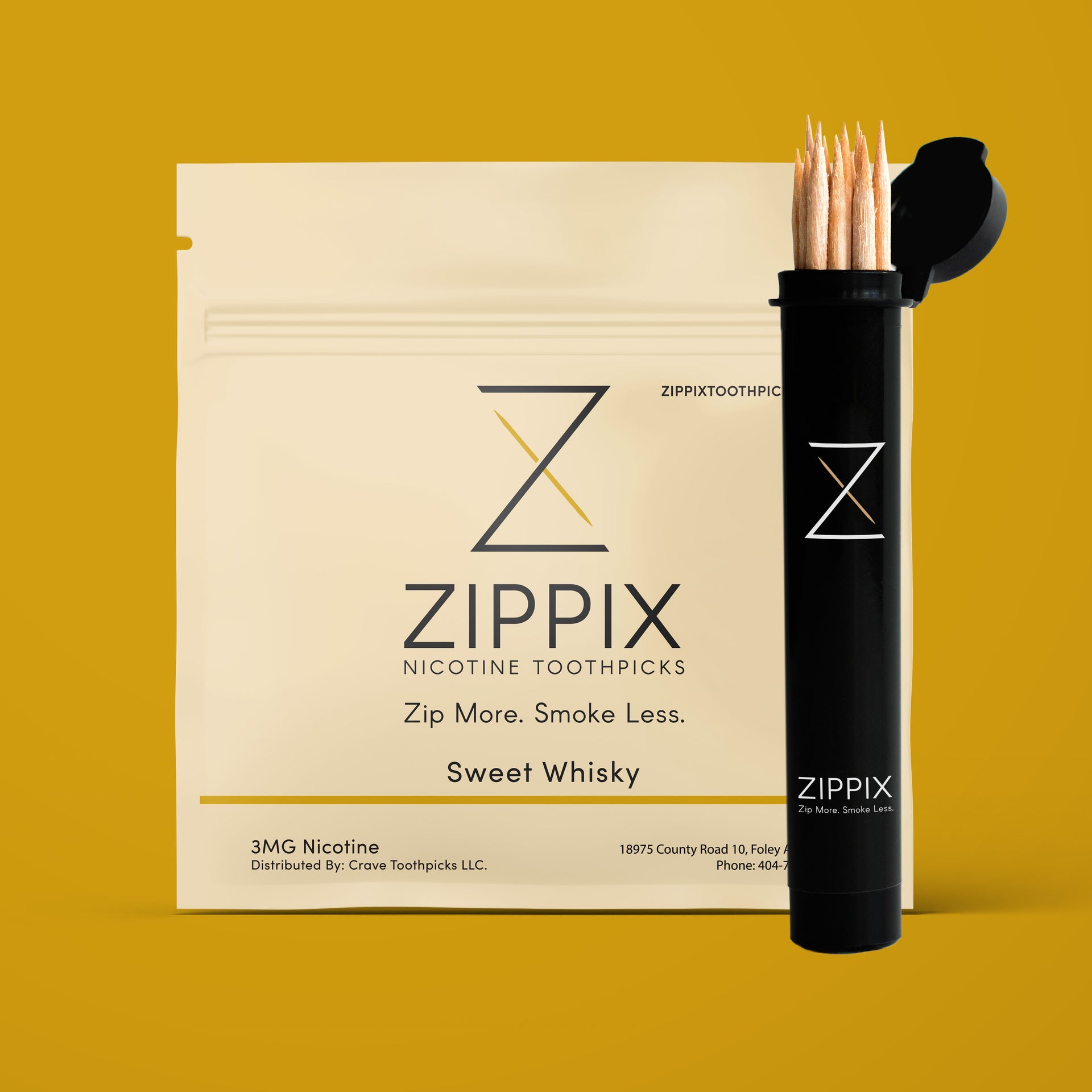 Nicotine Infused Toothpicks – Zippix Nicotine Toothpicks