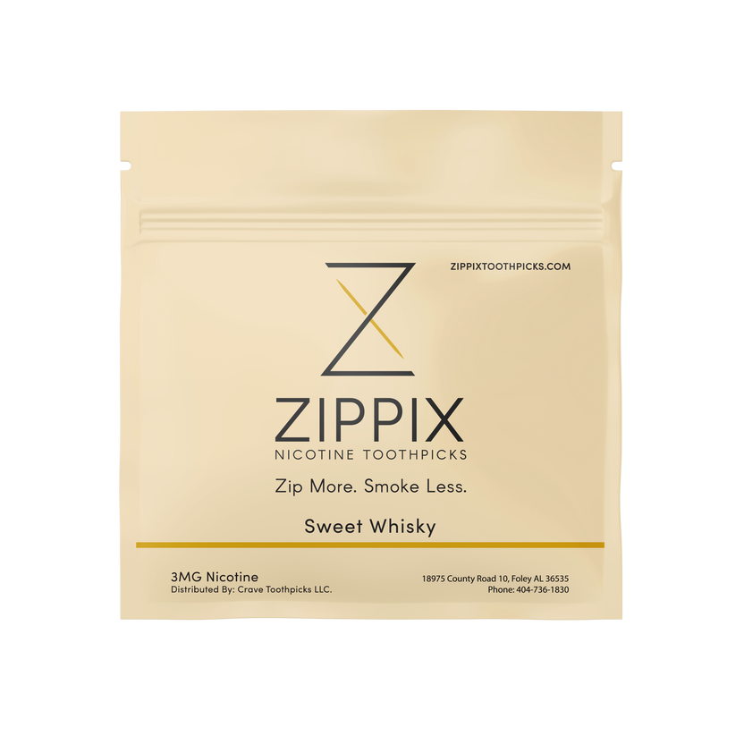 Zippix (20 Count) Nicotine Toothpicks – Zippix Nicotine Toothpicks